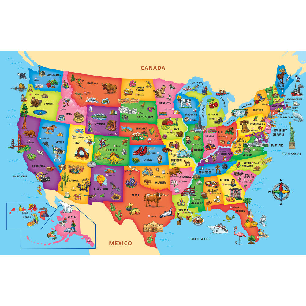 USP Map - Jigsaw Puzzle – MasterPieces USA