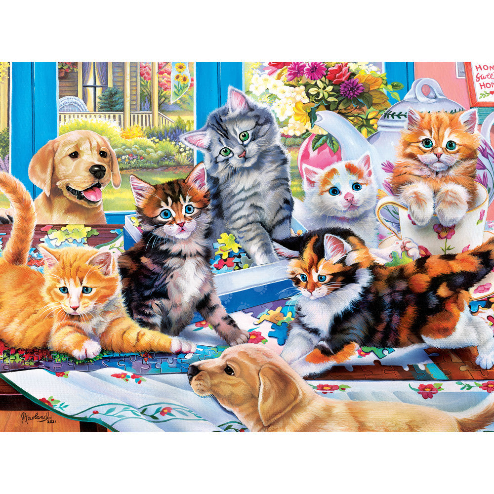 Puzzling Gone Wild - Jigsaw Puzzle – MasterPieces USA