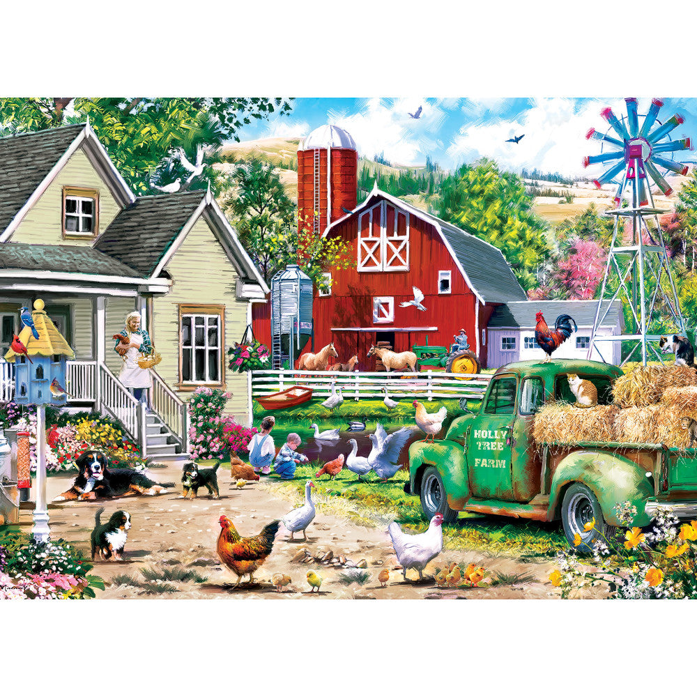 Holly Tree Farm - Jigsaw Puzzle – MasterPieces USA