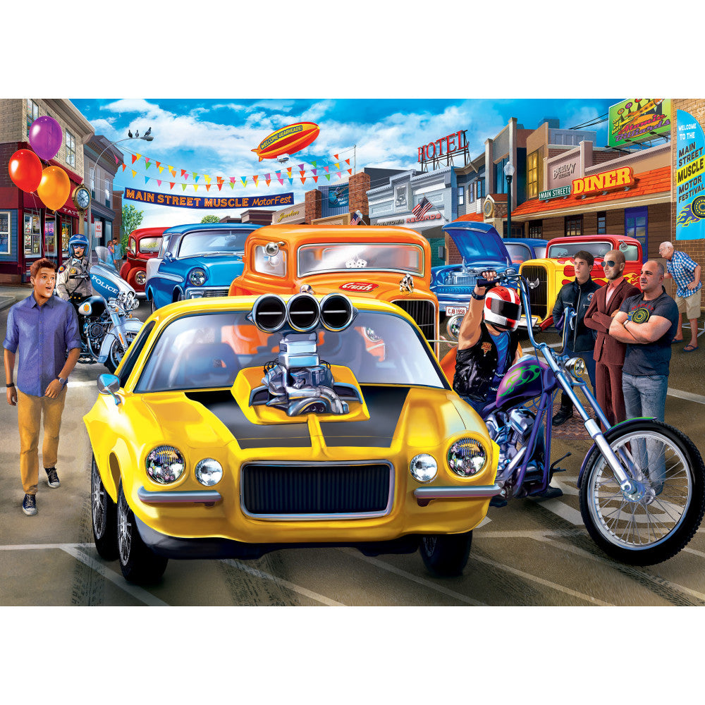 Main Street Muscle - Jigsaw Puzzle – MasterPieces USA