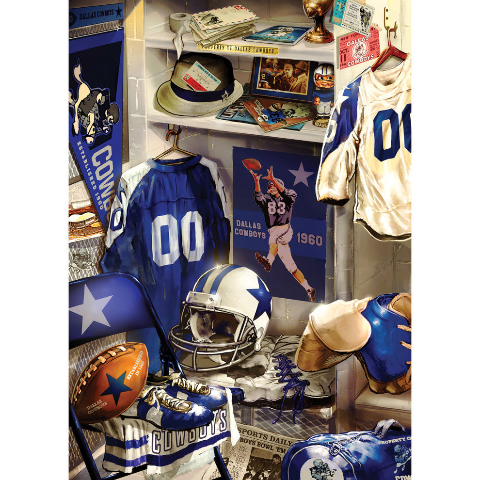 Locker Room NFL Dallas Cowboys - Jigsaw Puzzle – MasterPieces USA