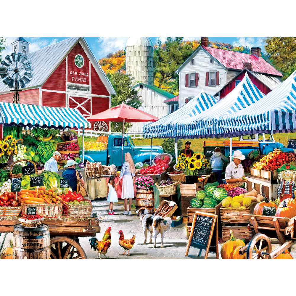 Old Mill Farm Stand - Jigsaw Puzzle – MasterPieces USA
